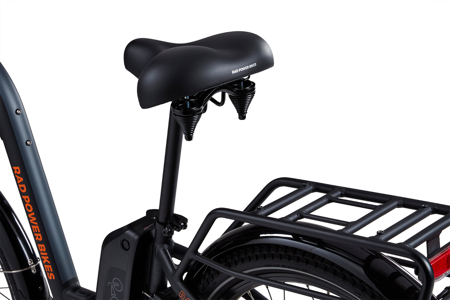 Enhanced Comfort Saddle for Electric Bike | Rad Power Bikes Canada